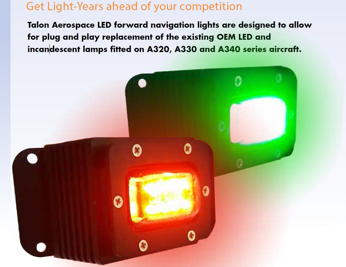 LED Forward Navigation Lights for Airbus (2) | ModStore
